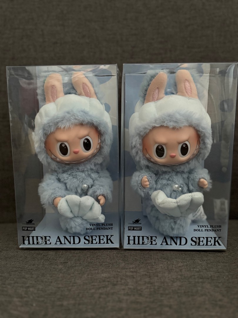 LABUBU HIDE AND SEEK IN SINGAPORE SERIES-Vinyl Plush Doll Pendant ...