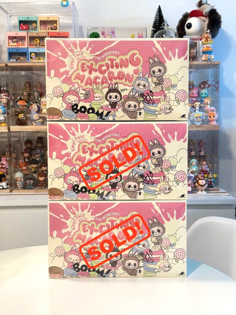 Labubu Macaron Version 1| Pop Mart, Hobbies & Toys, Toys & Games on ...