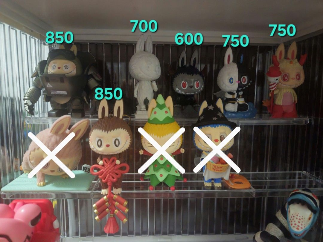 Labubu popmart (blindbox), Hobbies & Toys, Toys & Games on Carousell