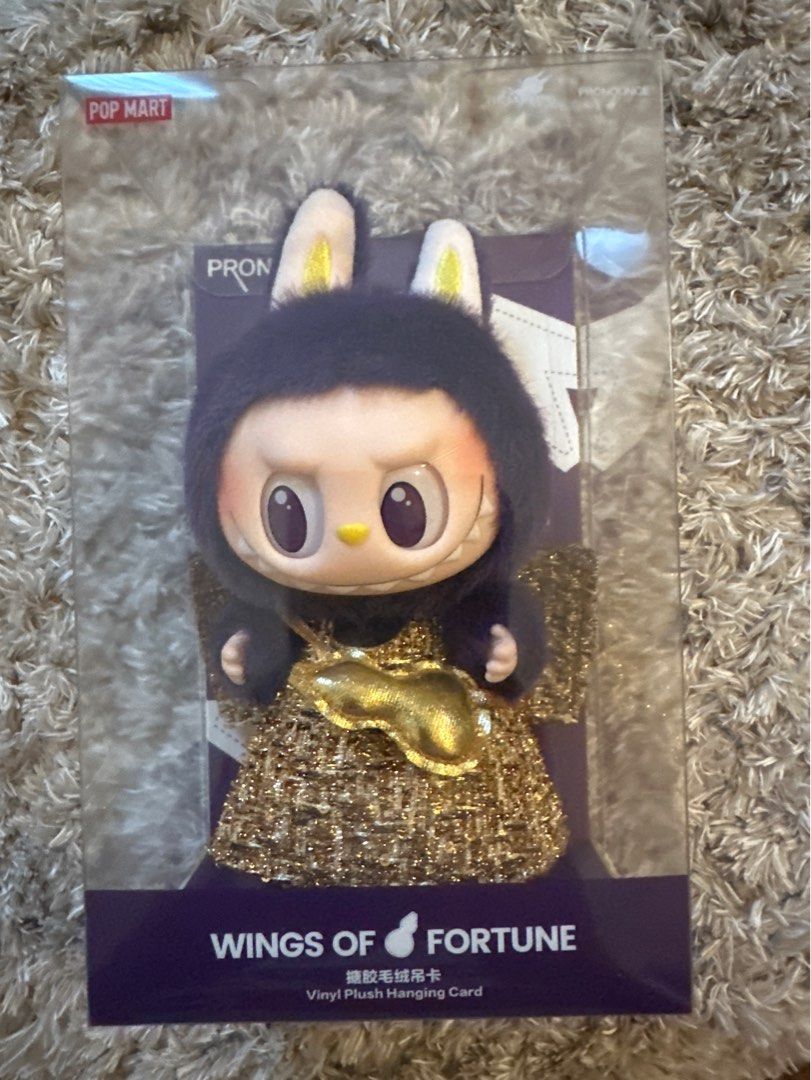 Labubu wings of fortune, Hobbies & Toys, Toys & Games on Carousell