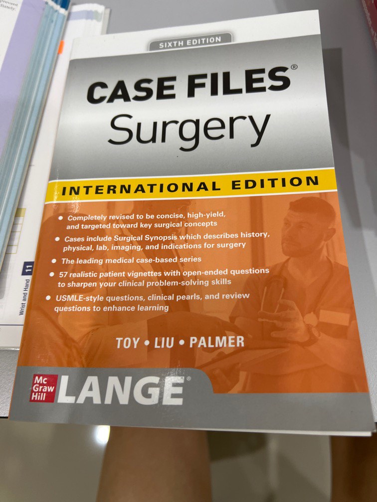 Lange CASE FILES SURGERY 6e, Hobbies & Toys, Books & Magazines ...