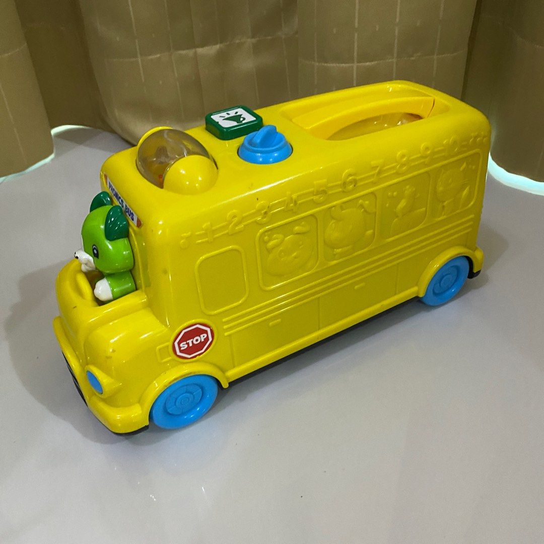 Leapfrog Phonic Bus Yellow Alphabet Learning Educational Light Music ...