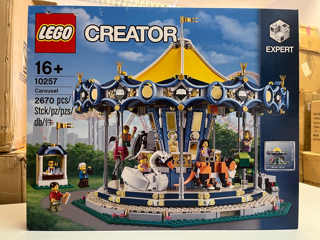 Lego 10257 Carousel, 興趣及遊戲, 玩具 & 遊戲類 - Carousell