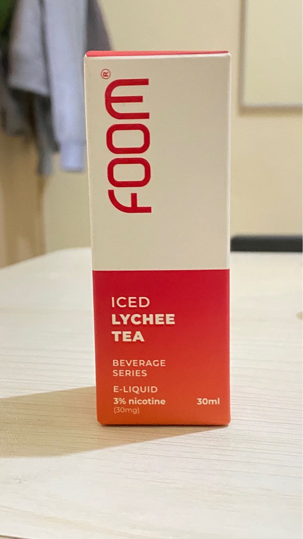 liquid pods foom iced lychee tea, Elektronik, Lainnya di Carousell