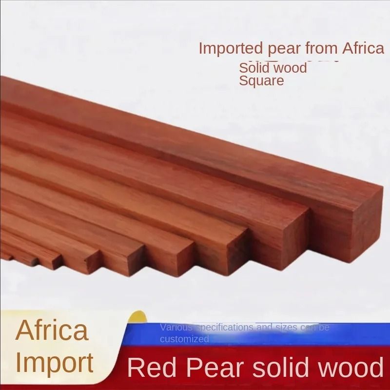 Long Strips Of Red Rosewood Hard Wood Square Strips Diy Handmade Model ...