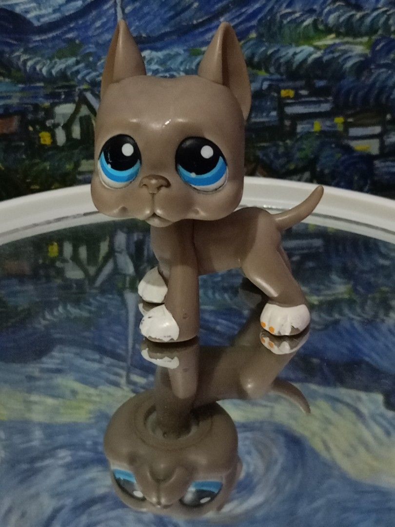 LPS Littlest Pet Shop Great Dane, Hobbies & Toys, Toys & Games on Carousell