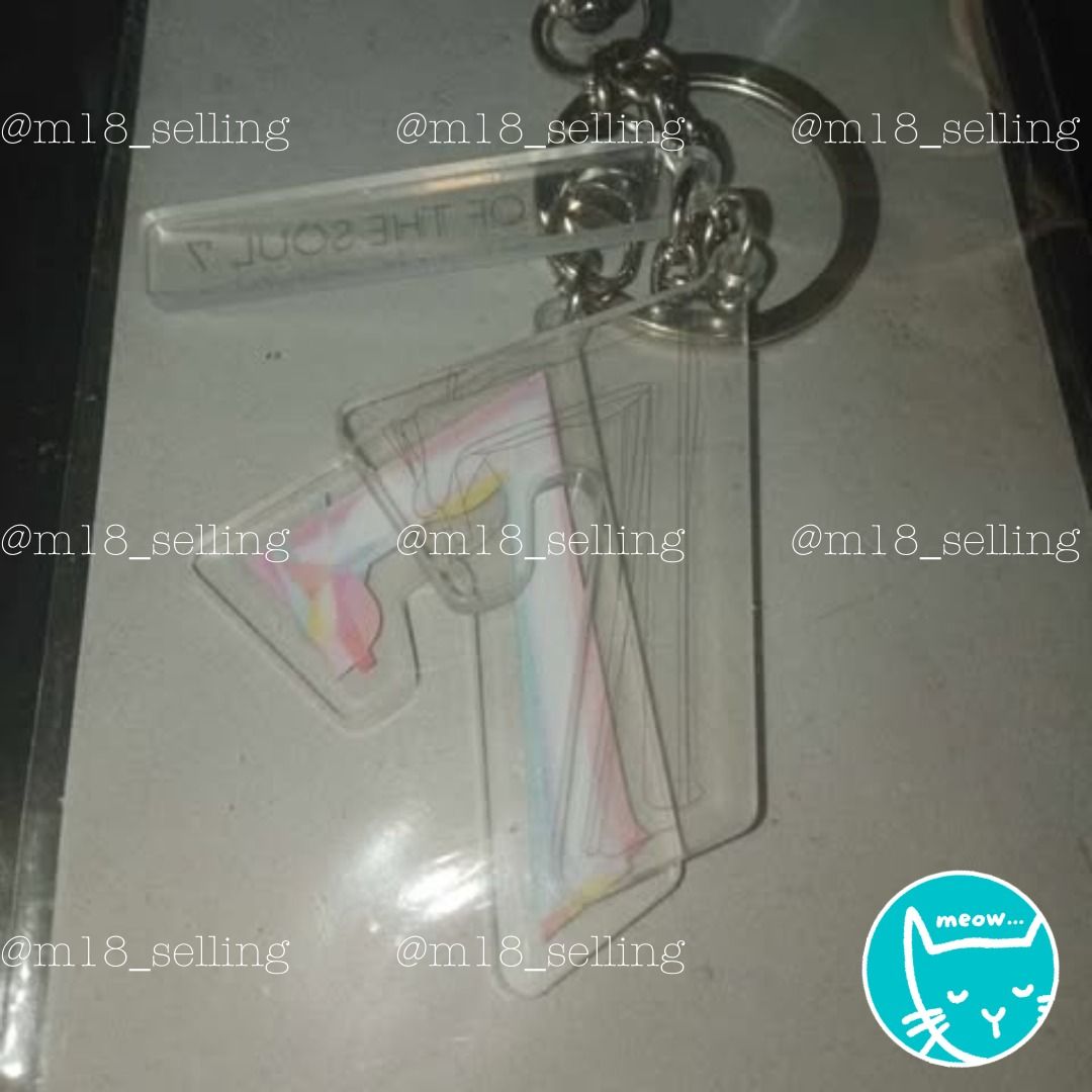 [m18 BTS MERCH] MOTS 7 Acrylic Keyring / Keychain Ver. 1 (OFFICIAL ...