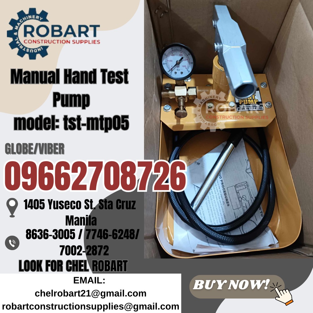 MANUAL HAND TEST PUMP, Everything Else, Looking For on Carousell
