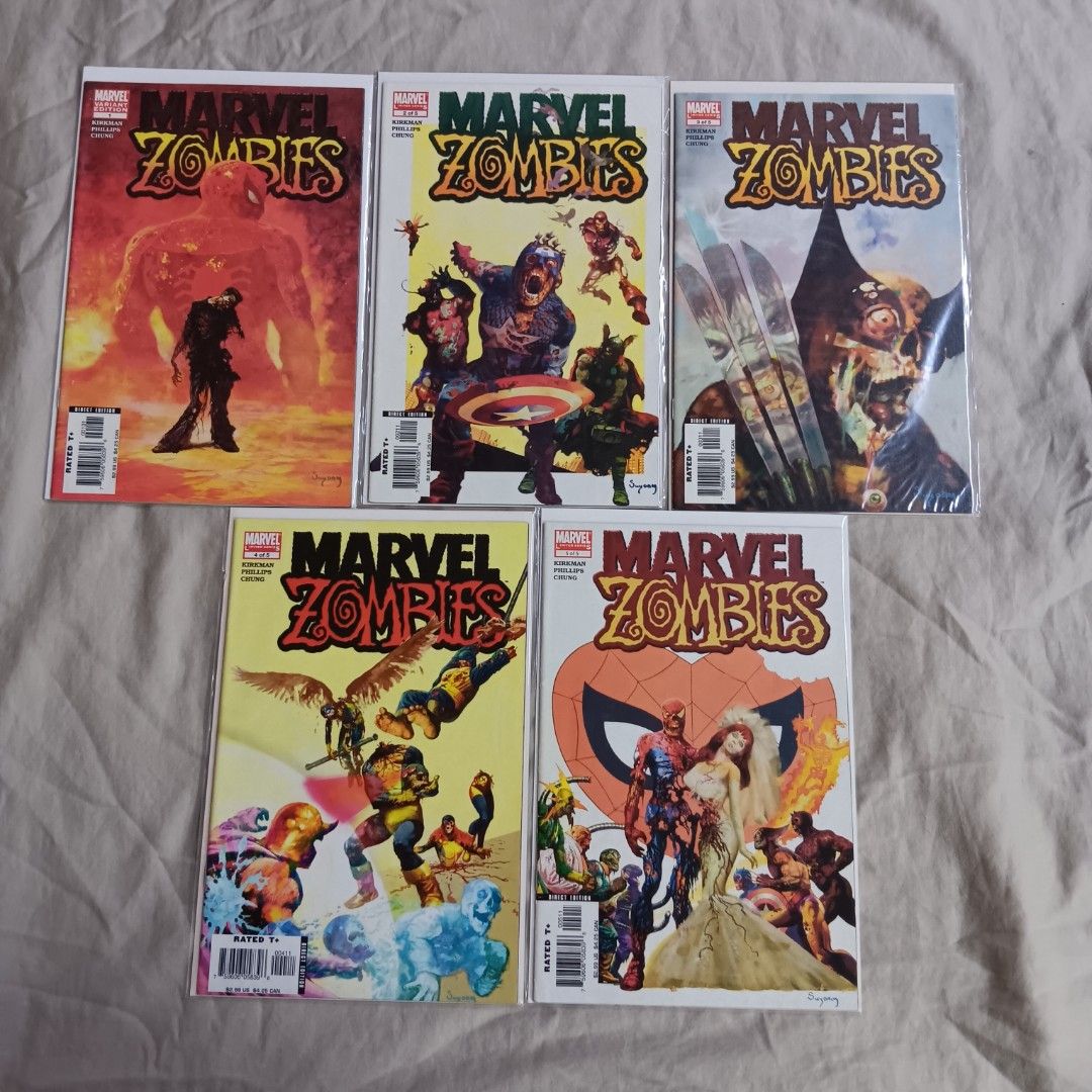 Marvel Zombie #1-#5 complete series (2005) Average VG//FN. First solo ...