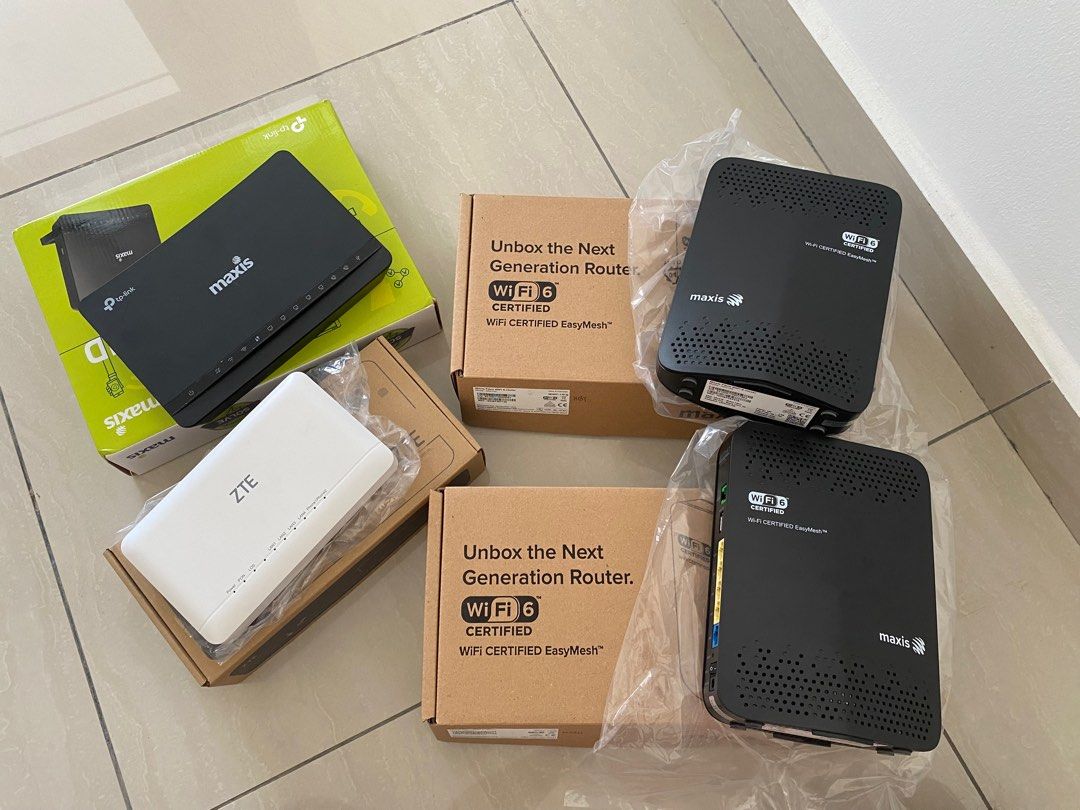 Maxis Wifi 6 Router And Modem Computers And Tech Parts And Accessories