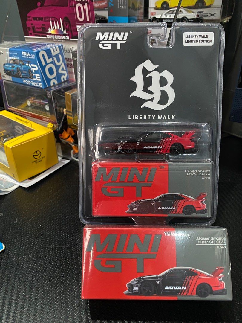 Mini gt Silvia advan, Hobbies & Toys, Toys & Games on Carousell