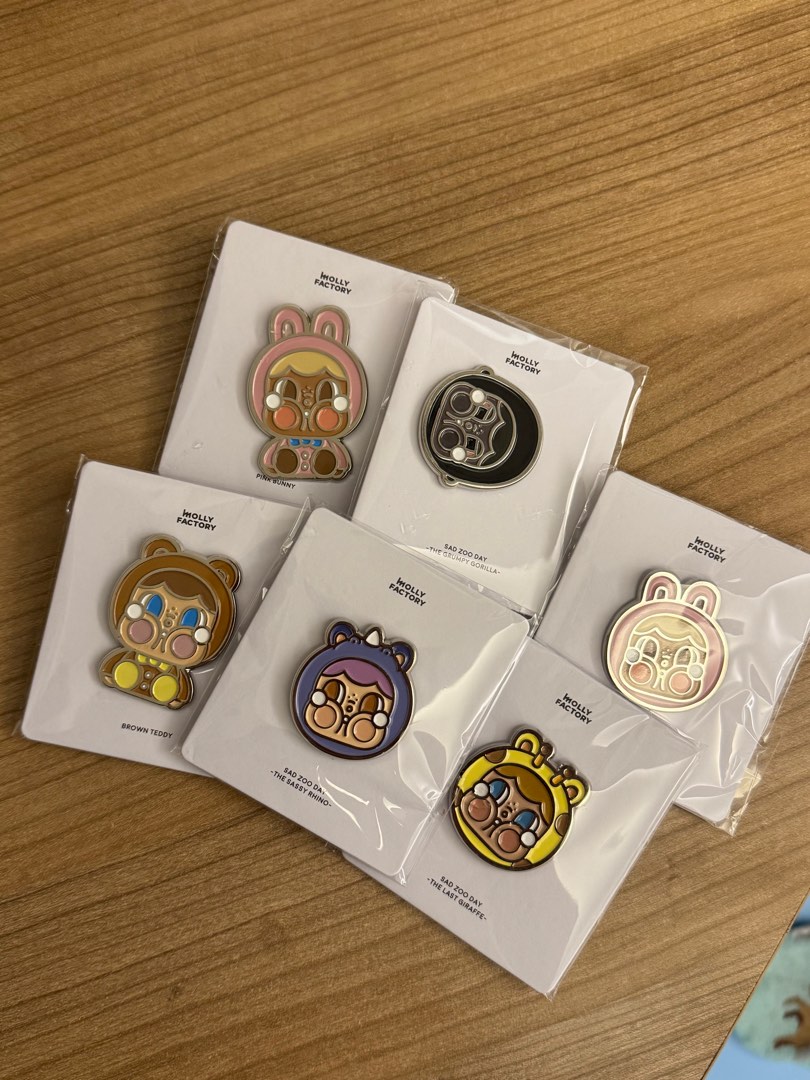 Molly Factory x CryTeddy CryBunny Collectible Pins, Hobbies & Toys ...