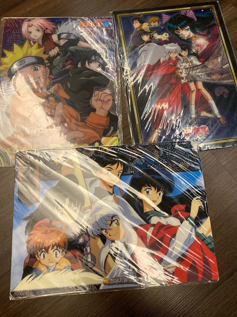 Naruto / inuyasha underlay, Hobbies & Toys, Stationery & Craft ...