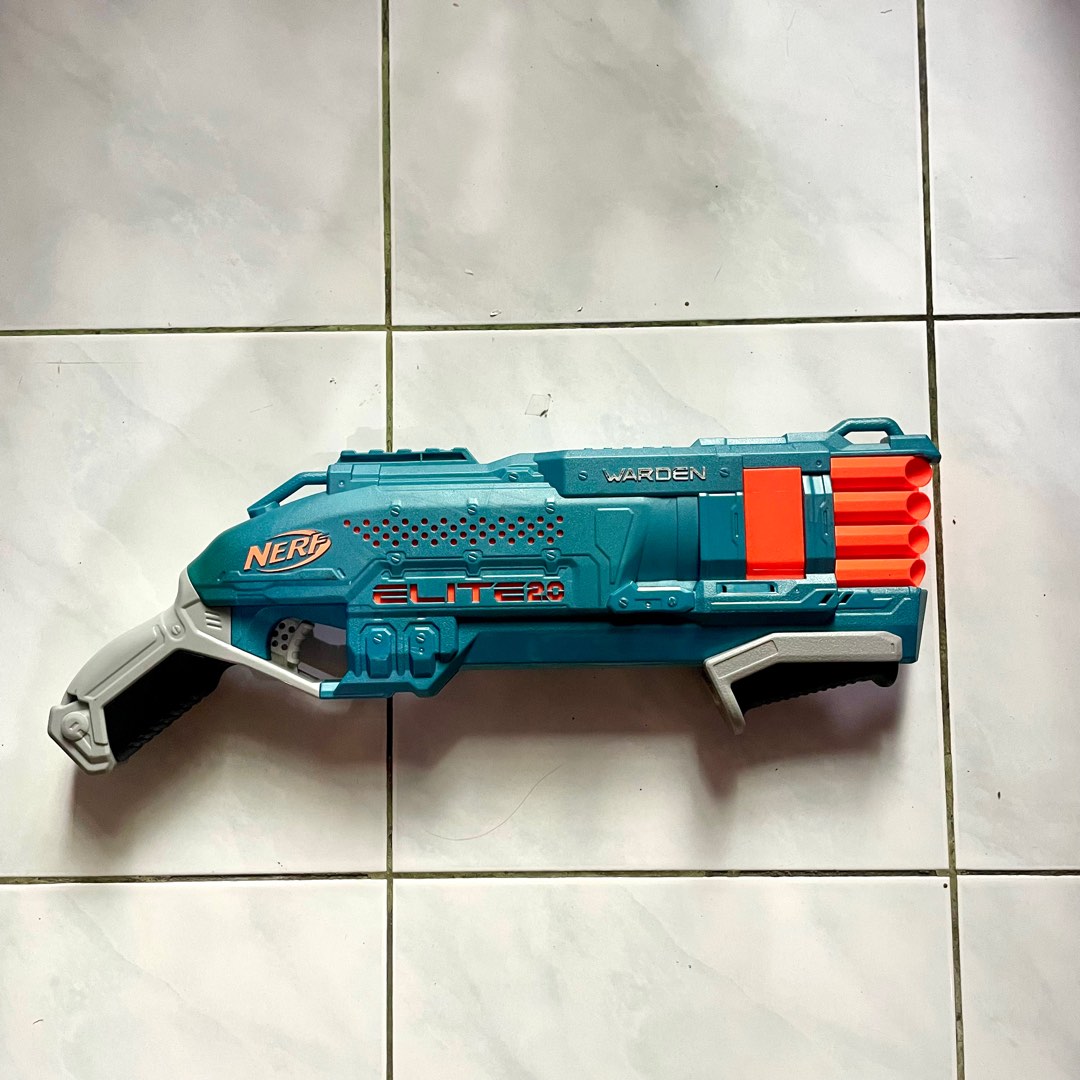 Nerf Elite 2.0 Warden, Toys & Collectibles, Mainan di Carousell