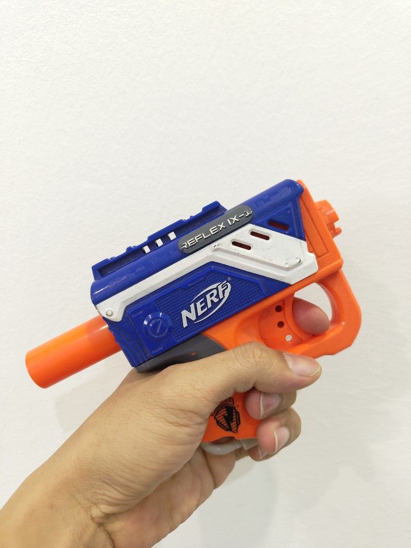 Nerf N-Strike Elite Reflex Ix-1 Gun Slide Action Blaster Toy, Hobbies ...
