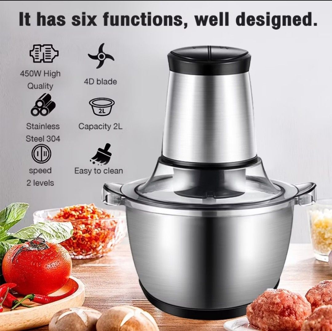 Panasonic Chopper Blender 2L New Meat Grinder Multifunctional, TV ...