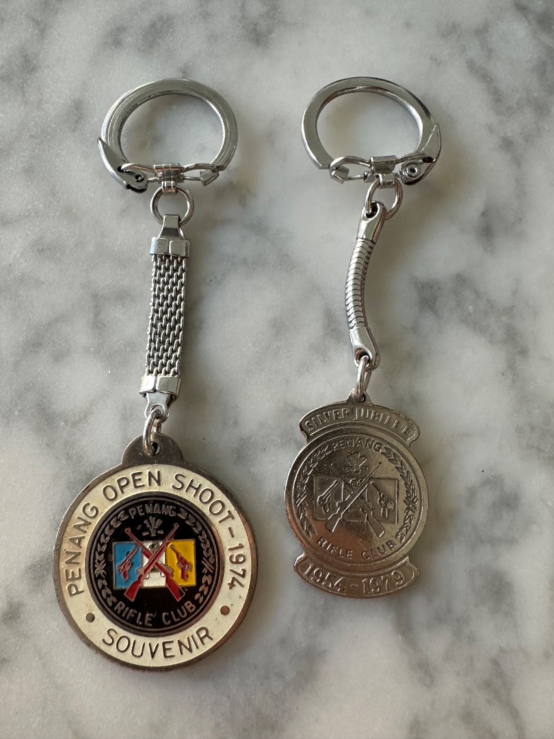 Penang Rifle Club key chain(2), Hobbies & Toys, Collectibles ...
