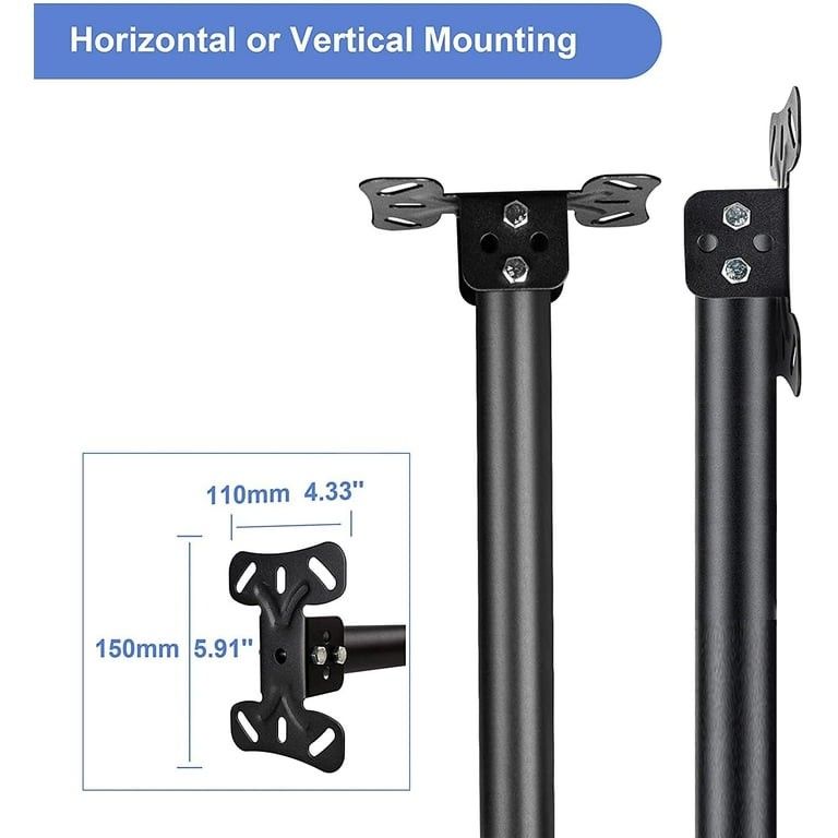 Zeno T750 32"-80" Ceiling Wall TV Mount Flat Screen Displays, Hanging ...