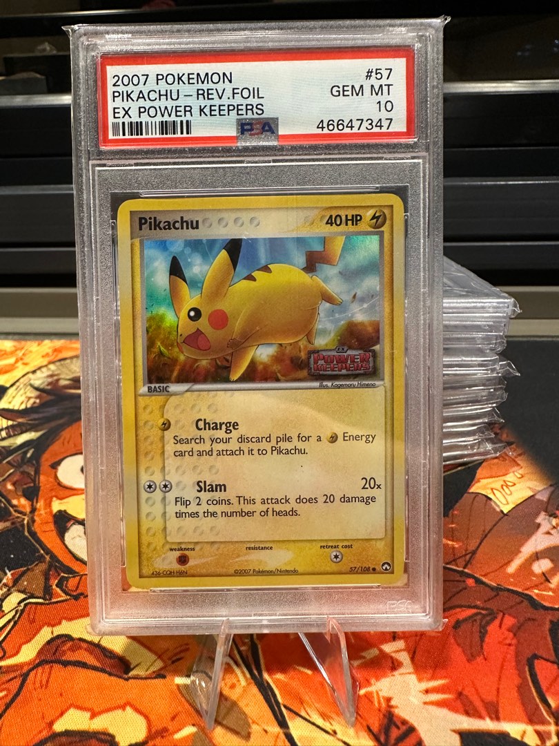 Pokemon Pikachu Power Keepers PSA 10 on Carousell