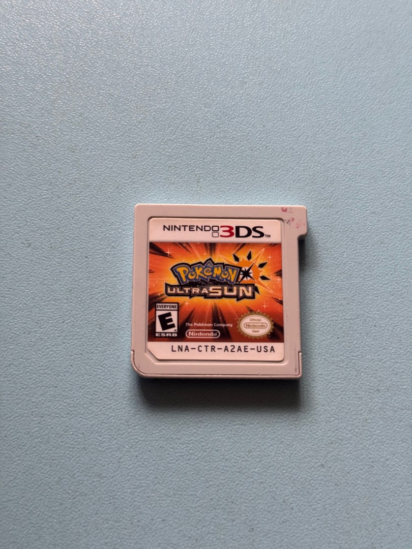 Pokemon Ultra sun 3DS game, Video Gaming, Video Games, Nintendo on ...
