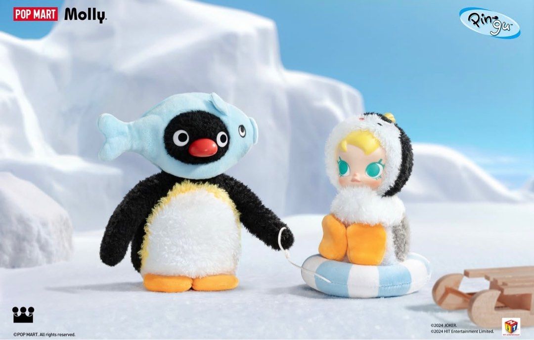 Pop mart - Baby Molly x pingu , Hobbies & Toys, Toys & Games on Carousell
