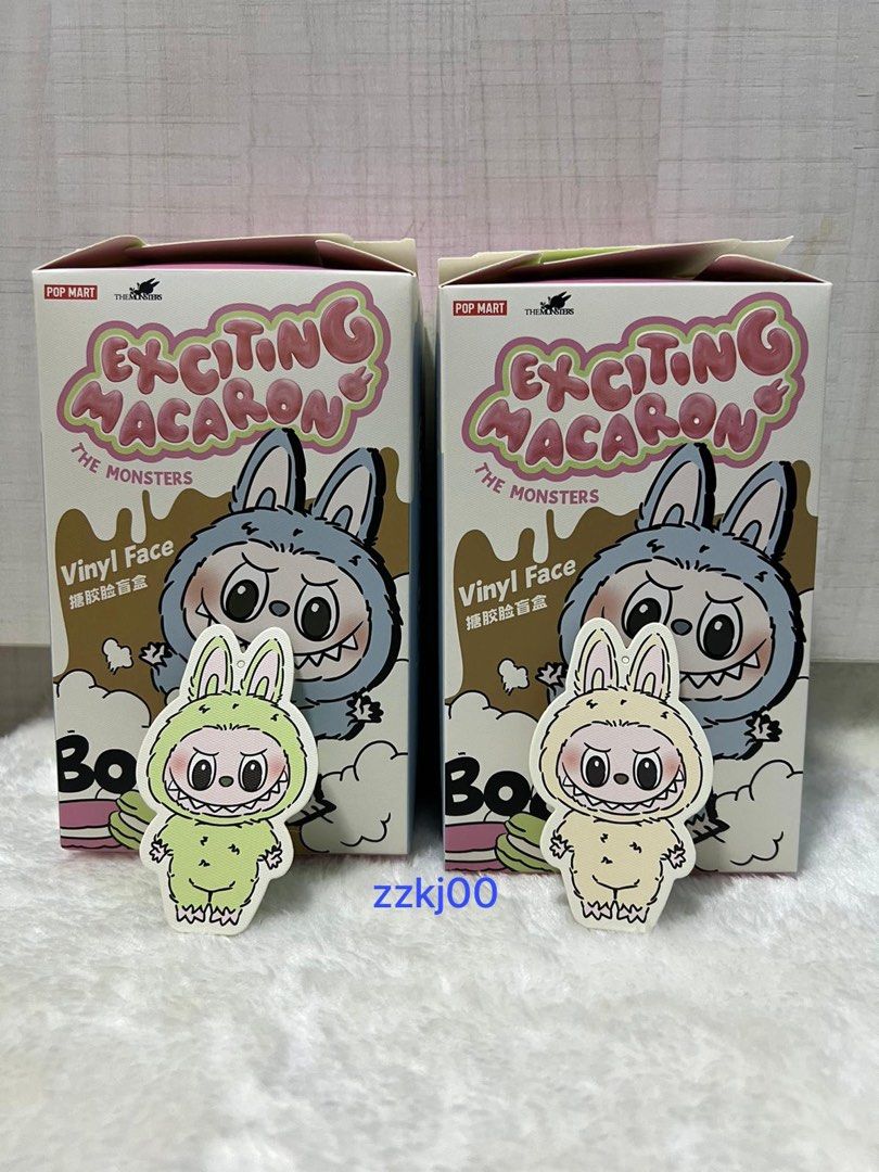 POP Mart Labubu v1 Tasty Macarons - Green Grape, Hobbies & Toys, Toys ...