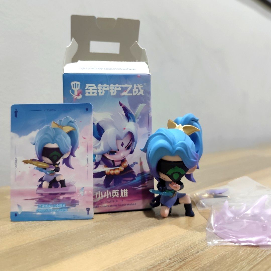 Pop Mart: League of Legends Golden Spatula Series - Chibi Spirit ...