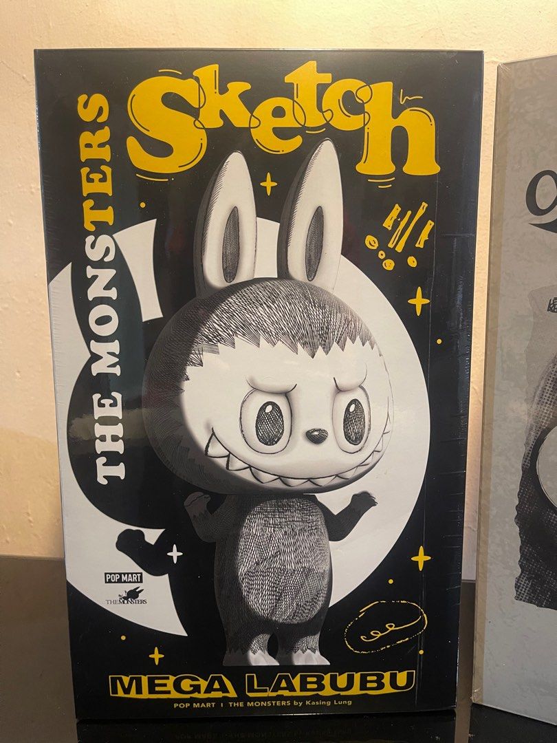 POPMART 400% Labubu Sketch, Hobbies & Toys, Toys & Games on Carousell