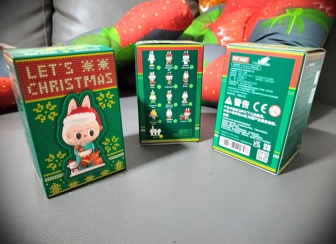 Popmart LABUBU Let's Christmas Blind Box Series, Hobbies & Toys, Toys ...