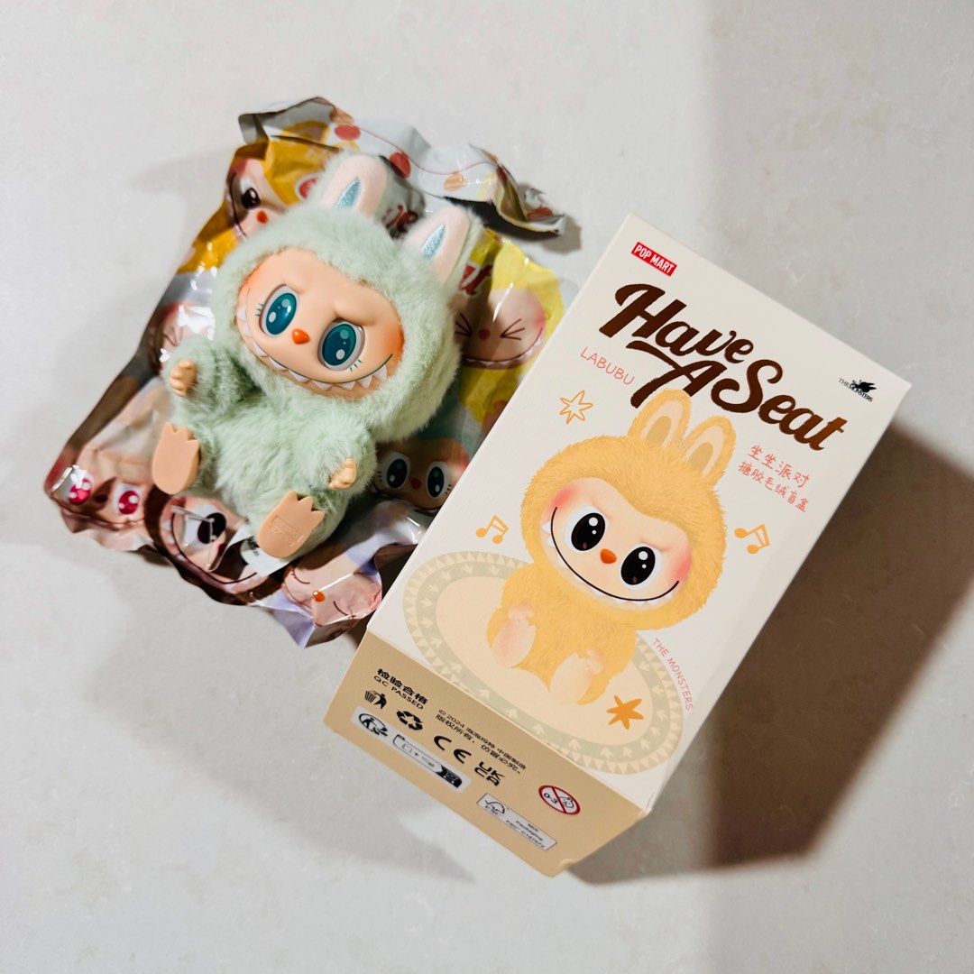 POPMART Labubu V2 Ququ (lost card), Hobbies & Toys, Toys & Games on Carousell