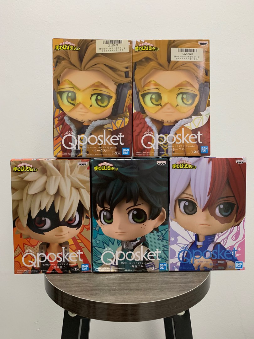 Q posket my hero academia mha hawks midoriya deku shoto todoroki bakugo ...