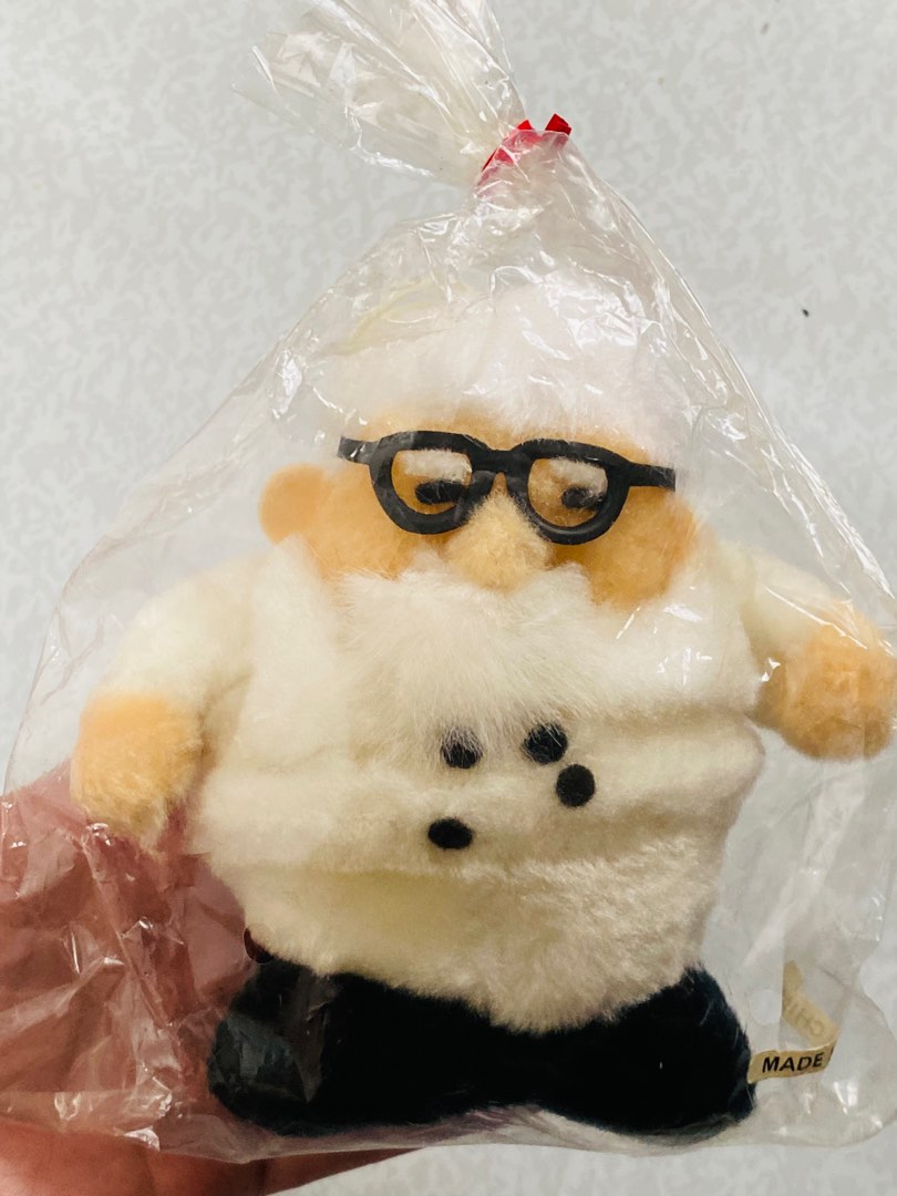 Rare Vintage 1991 KFC Colonel Sanders Plush toy 300, Hobbies & Toys ...