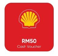 RM50 Shell Cash Voucher, Tickets & Vouchers, Vouchers on Carousell