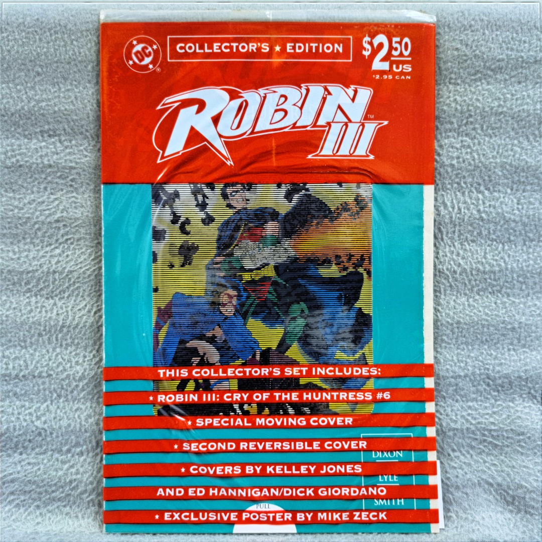 Robin III #6 Polybagged (DC Comics) Chuck Dixon, Tom Lyle, Hobbies ...