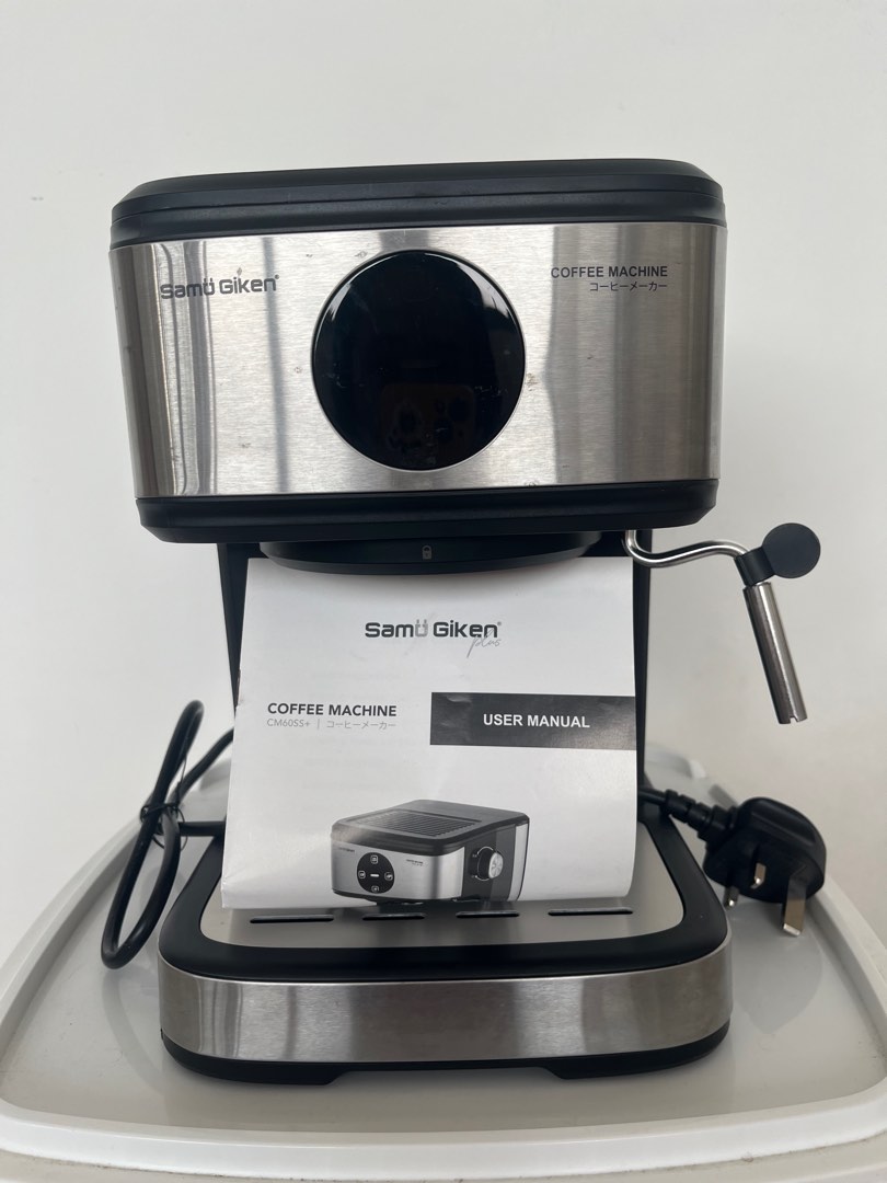 Samu Giken Coffee Machine, Model: CM60SS, TV & Home Appliances, Kitchen ...