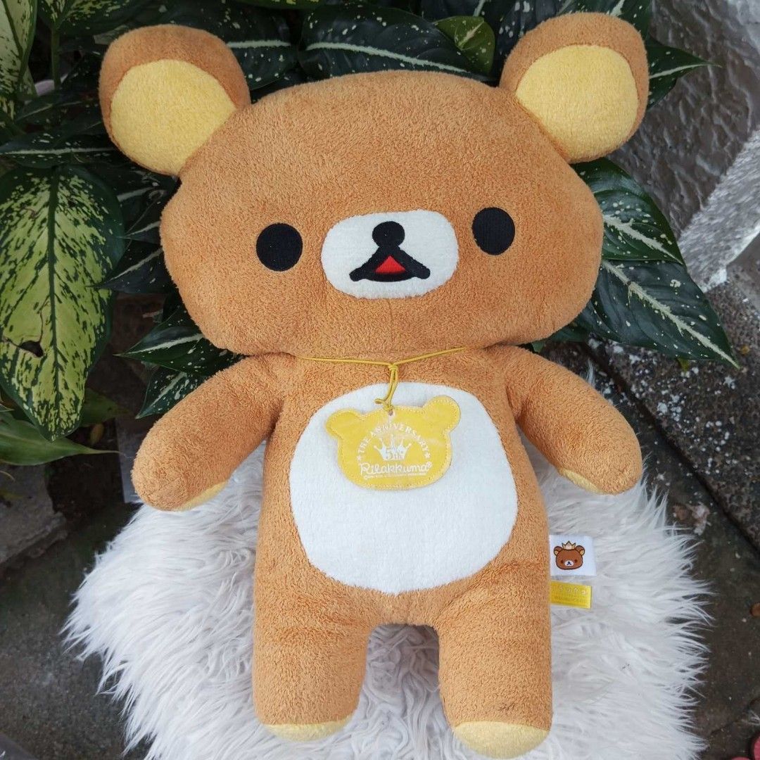 SAN-X Rilakkuma the 5th Anniversary 16 inches Classic Plush Toy ...
