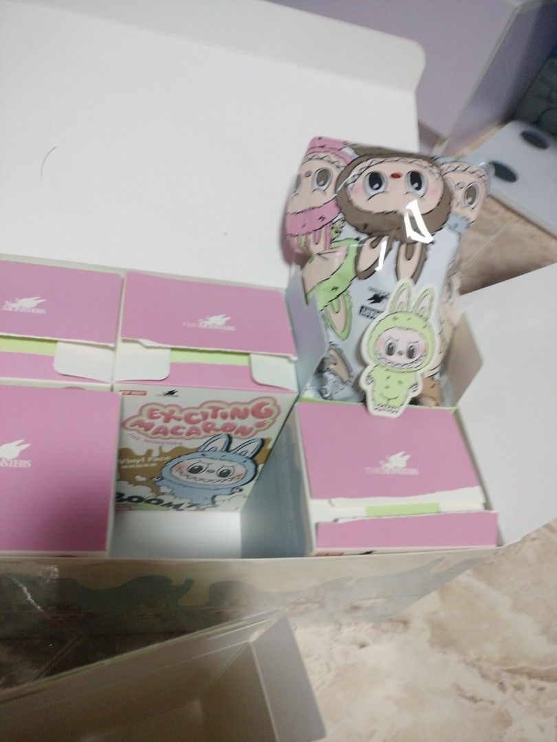 Selling labubu v1 green grape, Hobbies & Toys, Toys & Games on Carousell