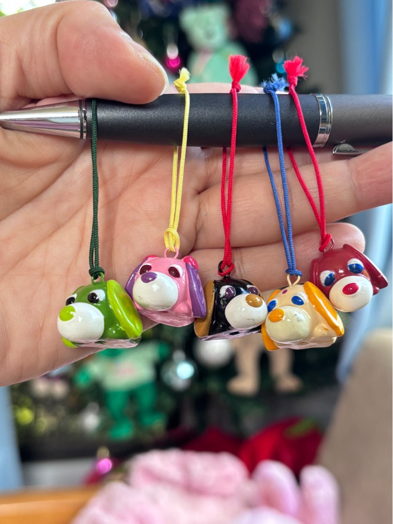 Set of 5: Porcelain Dog Charms Ocha Ken, Hobbies & Toys, Memorabilia ...