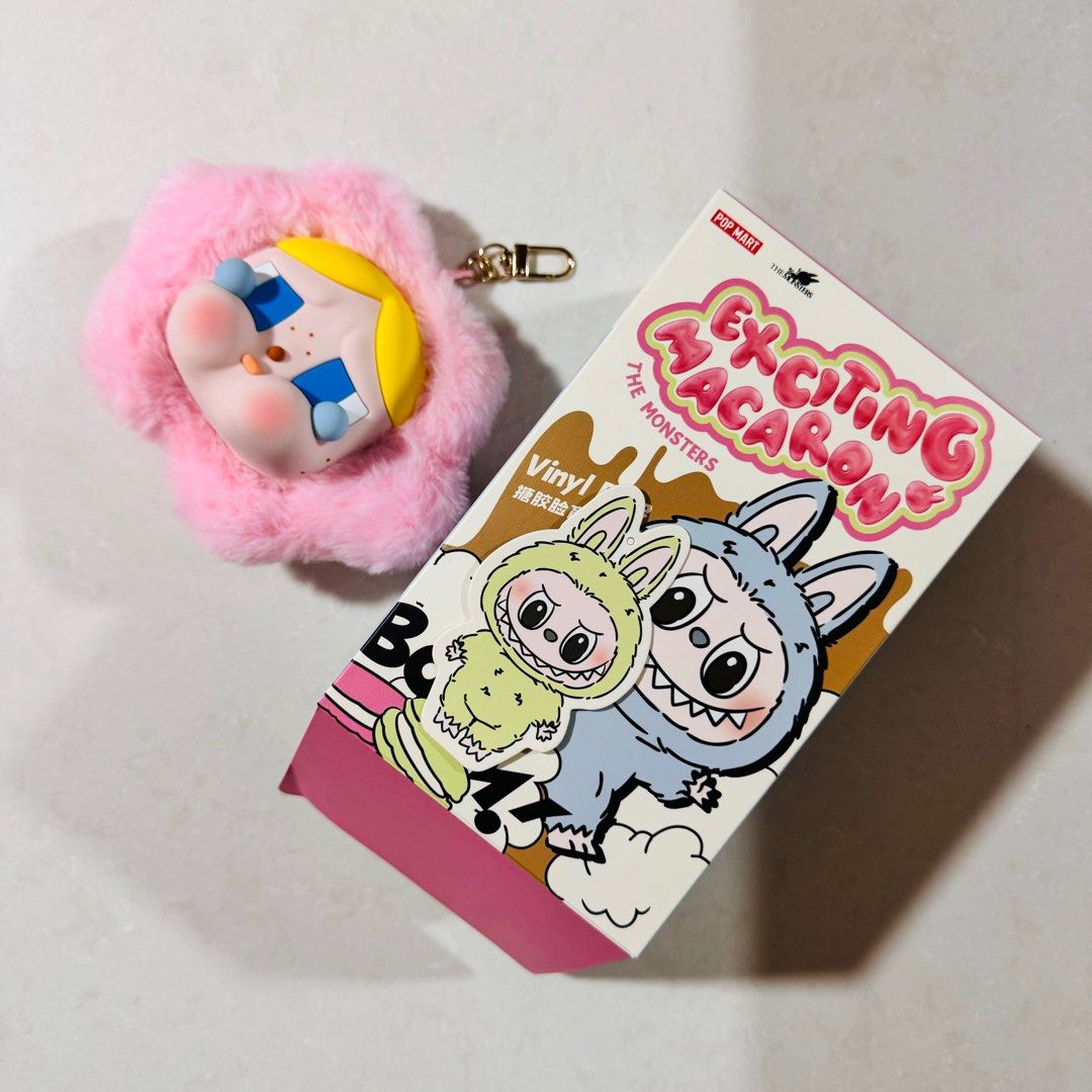 (SET) POPMART Labubu V1 Green Grape + Crybaby Sad Club Earphone Case, Hobbies & Toys, Toys ...