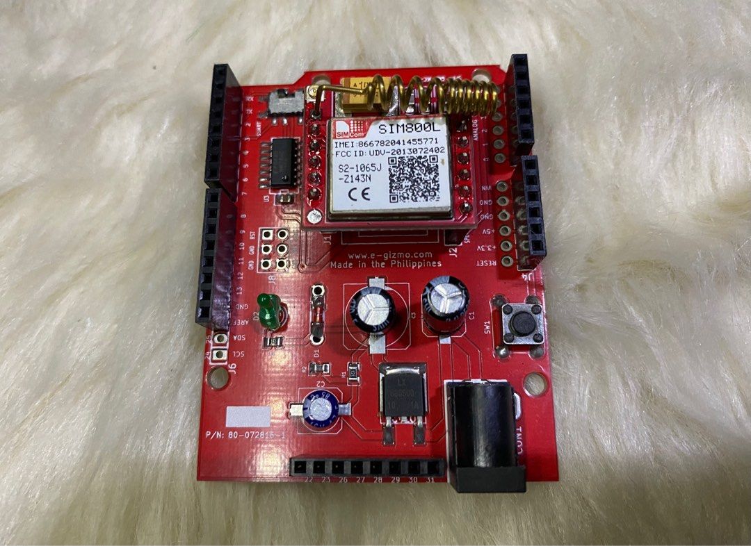 SIM800L GSM/GPRS MODEM SHIELD, Computers & Tech, Parts & Accessories ...