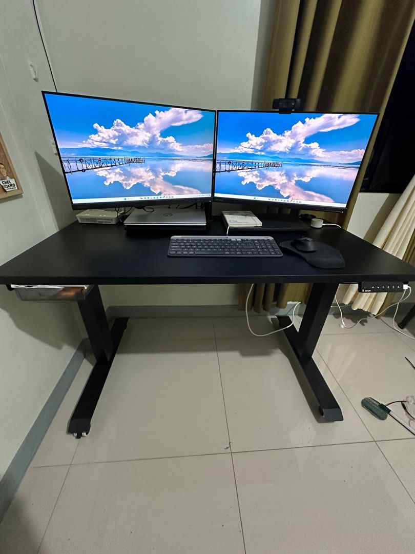 Stance Executive Dual Motor Standing Desk, Furniture & Home Living ...