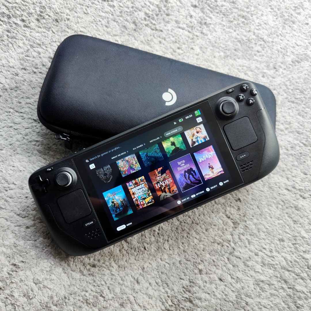 Steam Deck, 15 games - handheld gaming PC (GTA5, FIFA, PS5 games ...