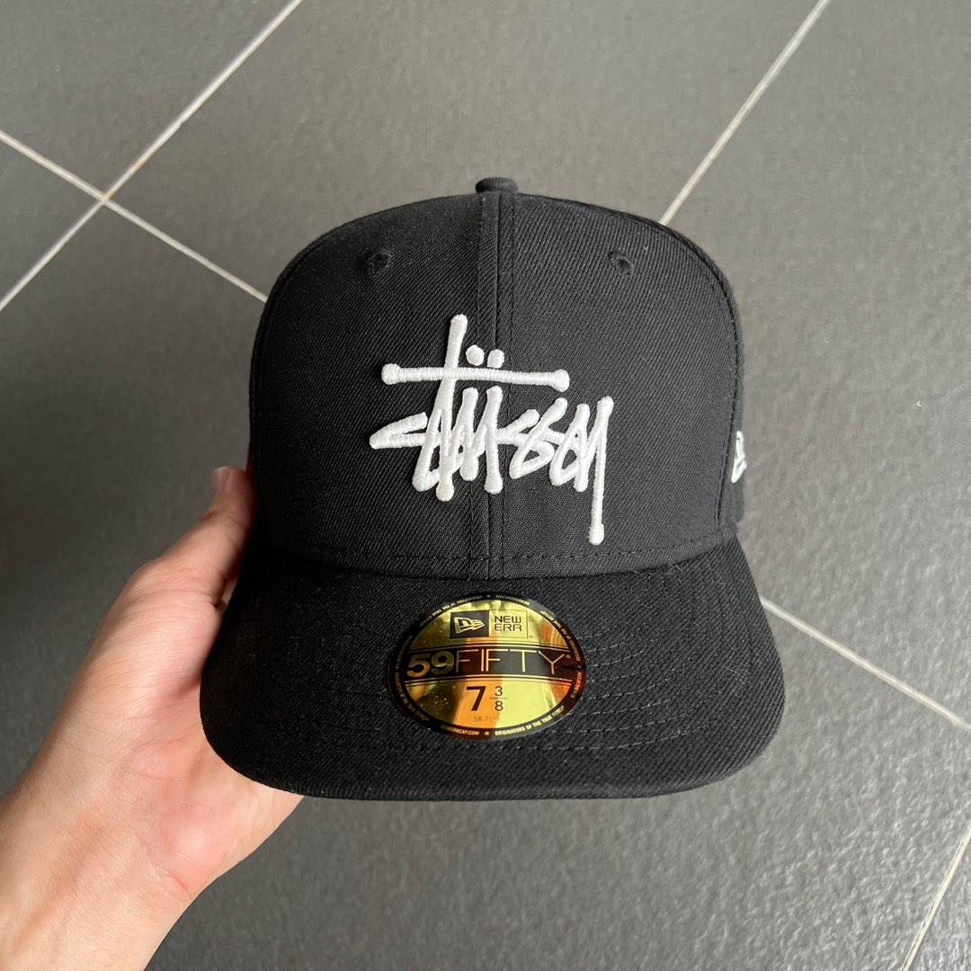 Stussy x New Era Fitted, Men's Fashion, Watches & Accessories, Cap & Hats on Carousell