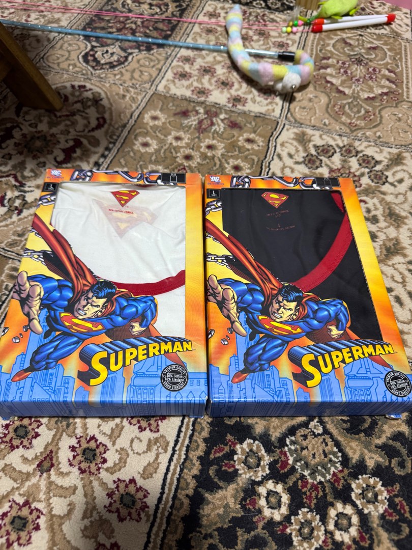 Superman Singlet, Men's Fashion, Tops & Sets, Sleep and Loungewear on ...