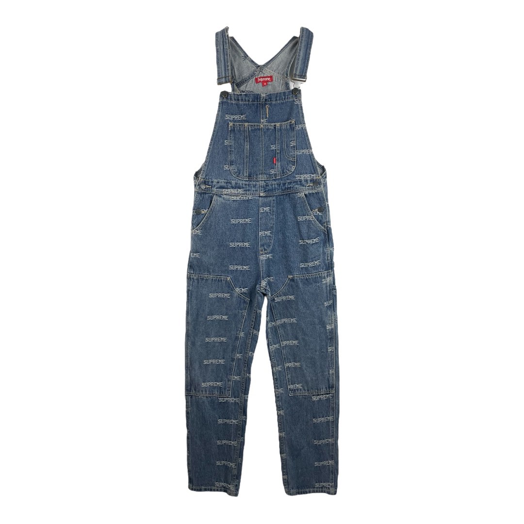 Supreme Logo Denim Overalls, Men's Fashion, Tops & Sets, Sets ...