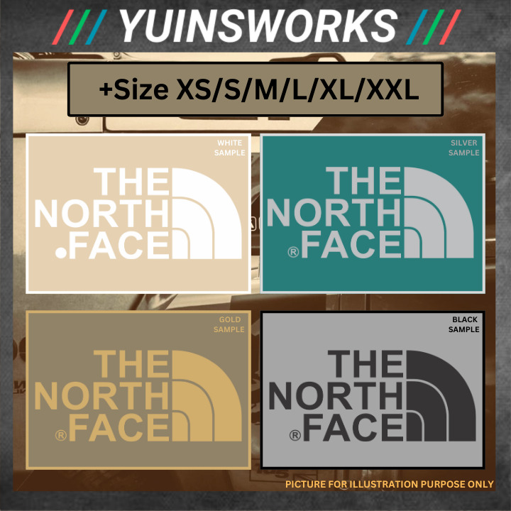 [THE NORTH FACE] Premium Sticker For Car, Motor, Boat, and Plane Free ...