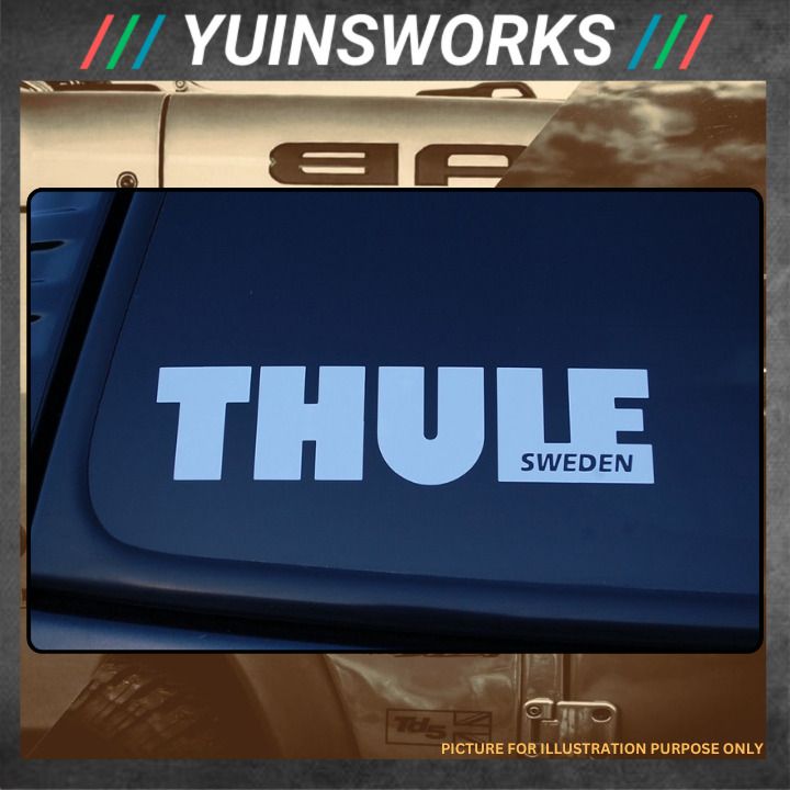 [THULE] Premium Sticker For Car, Motor, Boat, and Plane Free Custom ...
