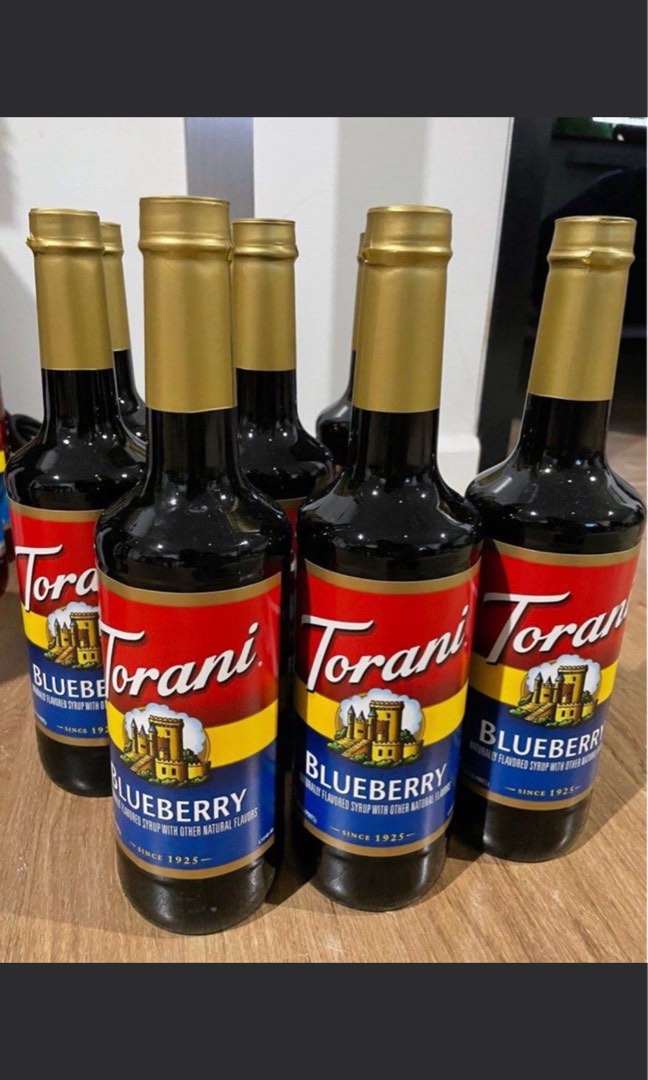 Torani Blueberry syrup, Food & Drinks, Other Food & Drinks on Carousell