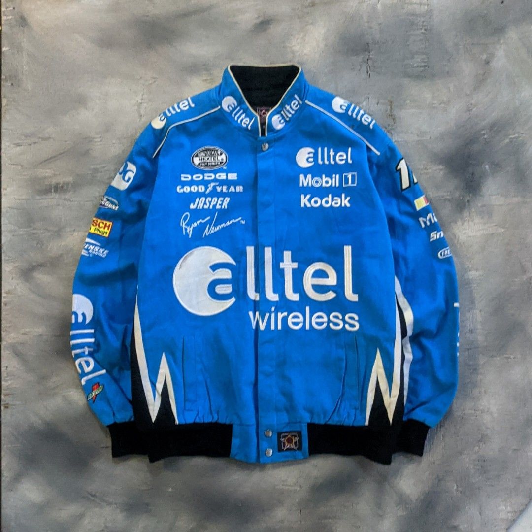 Vintage Nascar Nextel Cup Series Chase Alltel Wireless Racing Jacket JH ...