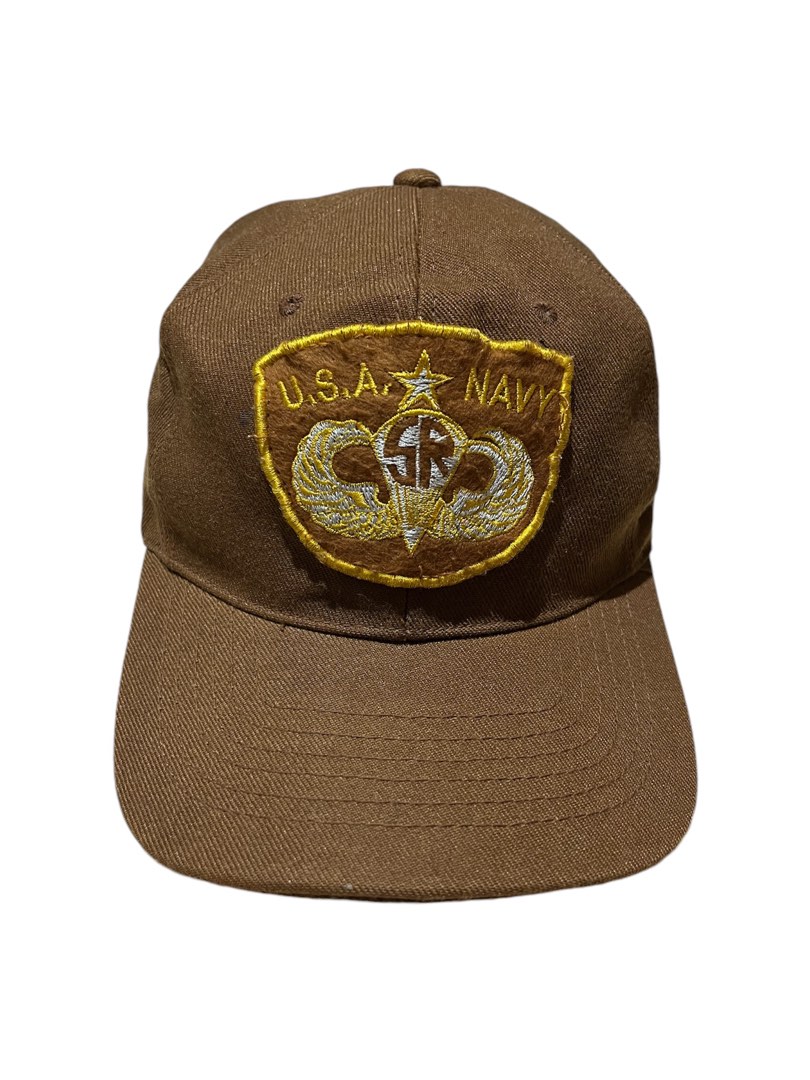 VINTAGE US NAVY SR CAP SNAPBACK USA, Men's Fashion, Watches ...